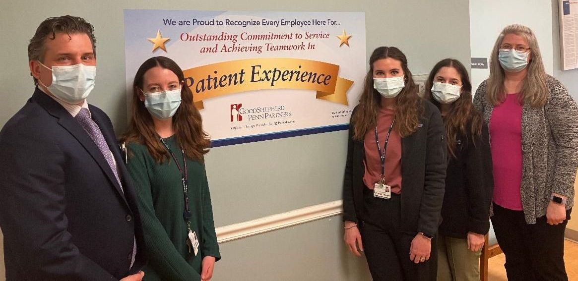 Patient Experience Awards Teamwork - GSPP Rehabilitation